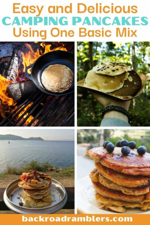 Make these Delicious Camping Pancakes Using One Basic Mix