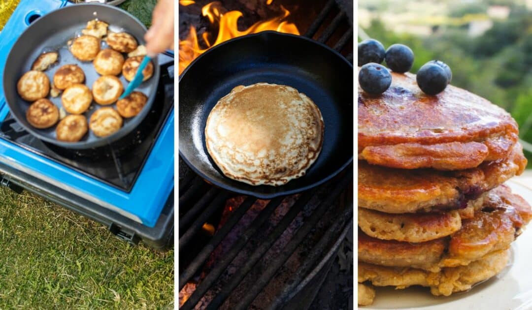 Make these Delicious Camping Pancakes Using One Basic Mix